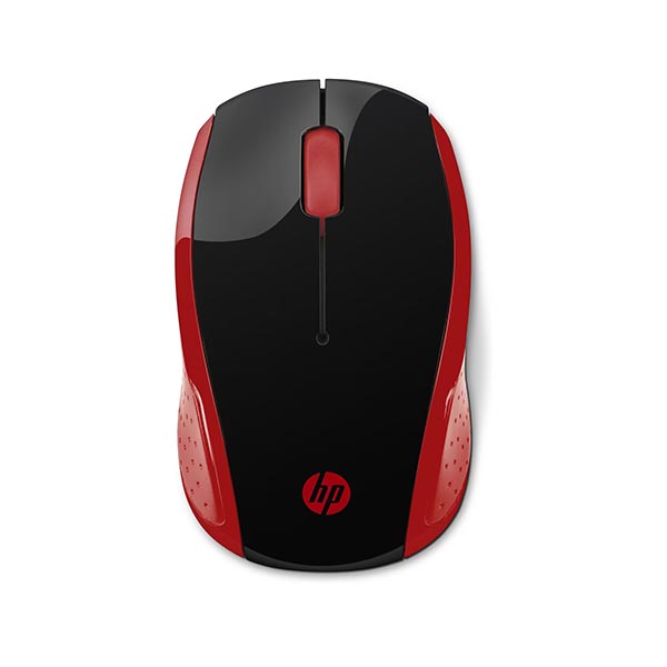 HP 200 Wireless Mouse - Red - PC House - Lenovo Exclusive Store