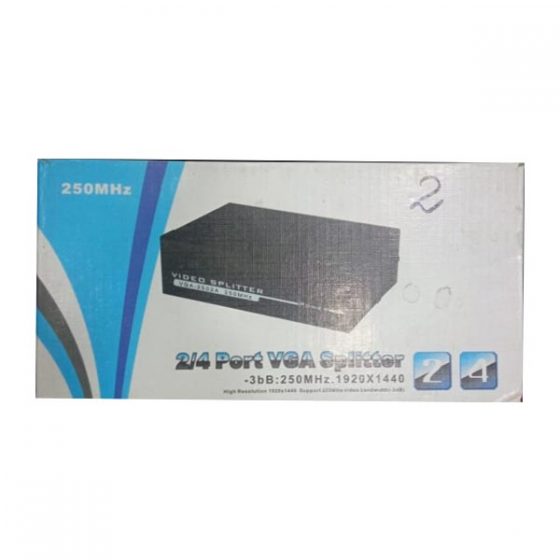 2/4 Port VGA Splitter 250MHZ - PC House - Lenovo Exclusive Store